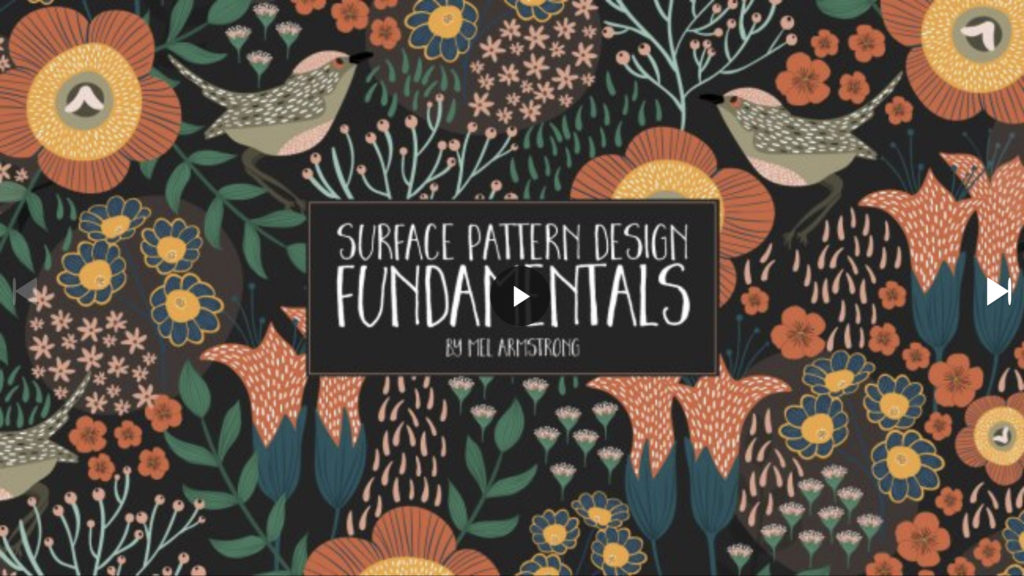 Skillshare classes for Surface Pattern Design: top 10 - elliladesigns.com